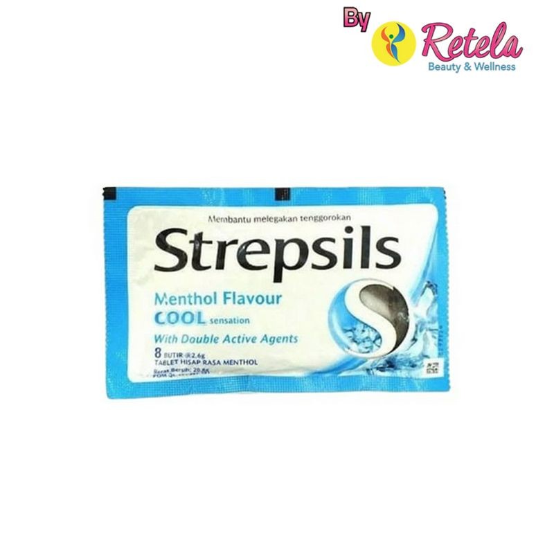 Jual STREPSIL COOL POUCH ISI 8 TABLET HISAP | Shopee Indonesia