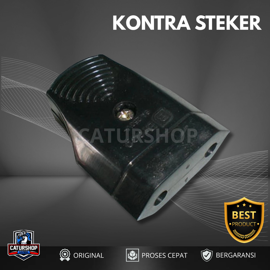 Jual Broco Contra Steker Gepeng HItam / Steker Female | Shopee Indonesia