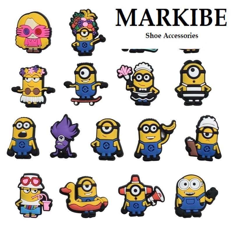 Jual Jibbitz Croc 083 Pin Sandal z Minion Lucu Aksesoris Hiasan Sendal ...