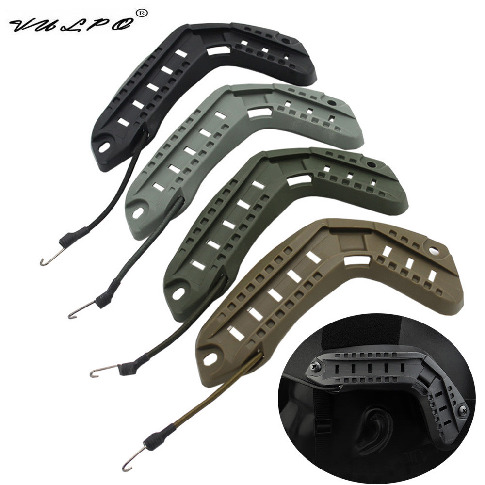Jual VULPO Tactical FAST Helmet Side Guide Rail ARC Helmet Mount Rail ...