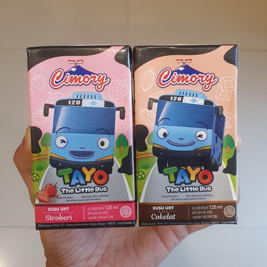 Jual Cimory Fresh Milk Susu UHT Mini 125ml Rasa Coklat / Stroberi ...