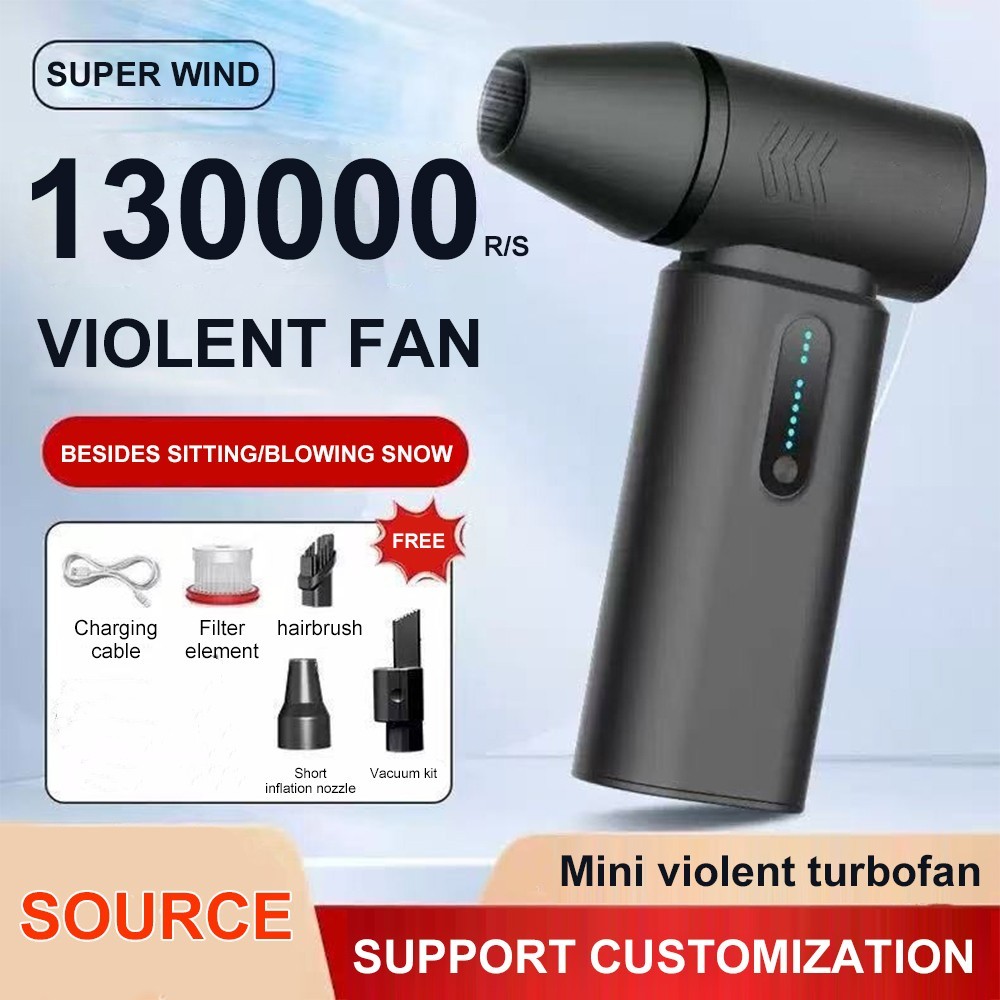 Jual X3PRO Max Powerful Turbo Violent Blower 130000RPM Mini Jet Fan ...
