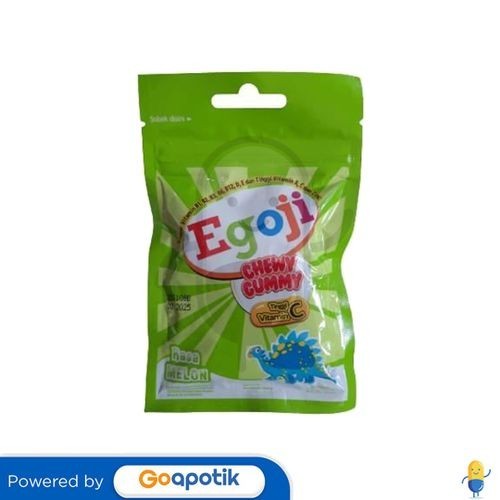 Jual Egoji Chewy Gummy Rasa Melon Sachet 10 Tablet | Shopee Indonesia