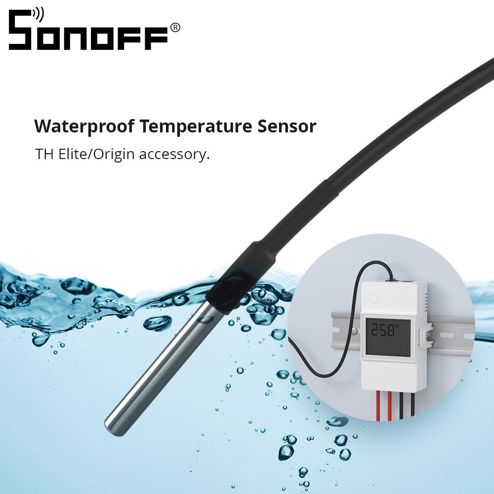 Jual Newest SONOFF Sensor Temperature Sensor DS18B20 RL560 Extension ...