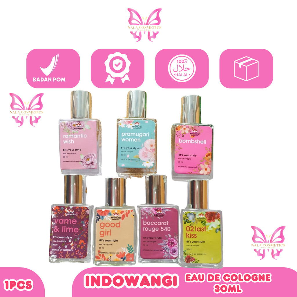 Jual NALA-Parfum INDOWANGI Spray 30 ml Last Kiss - Fame Lime ...