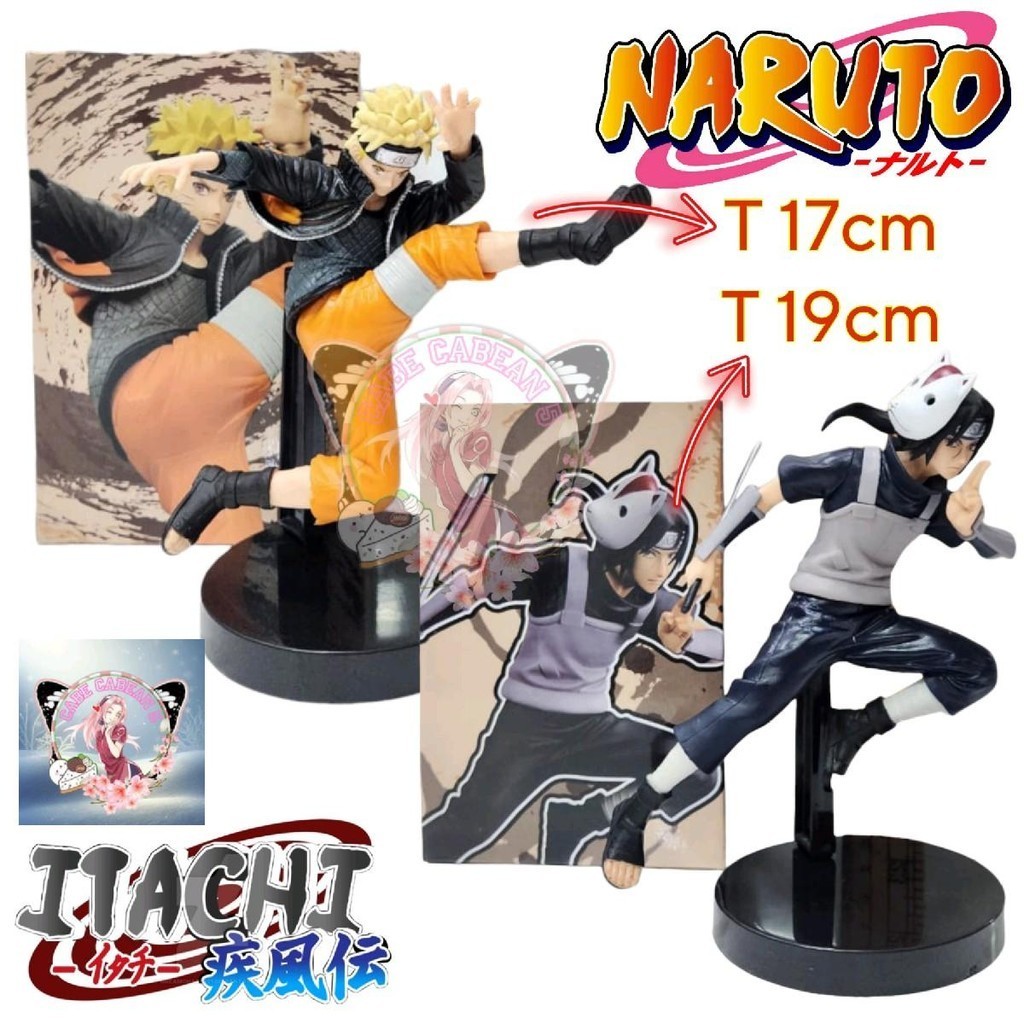 Jual Action Figure Naruto Tendang Itachi Anbu Crow | Shopee Indonesia