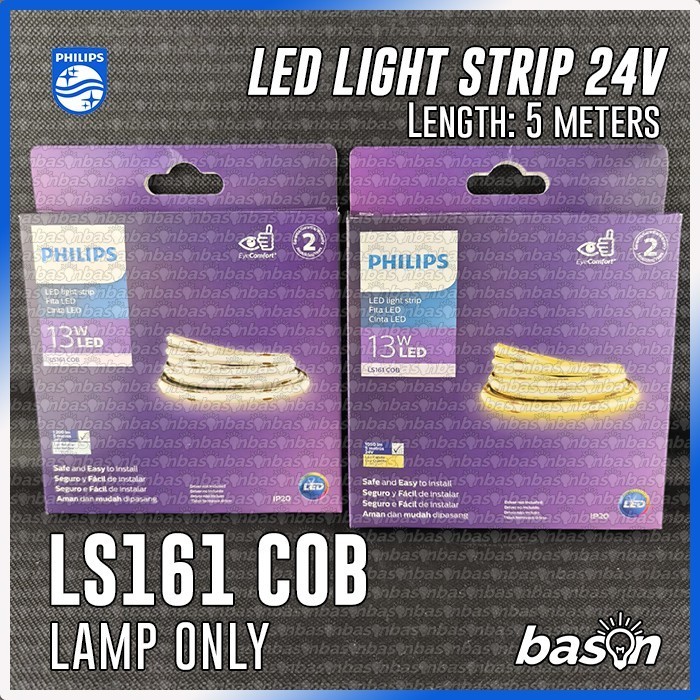 Jual PHILIPS LS161 COB 13W 24V 5 meter 1 roll - Flexible LED Strip ...