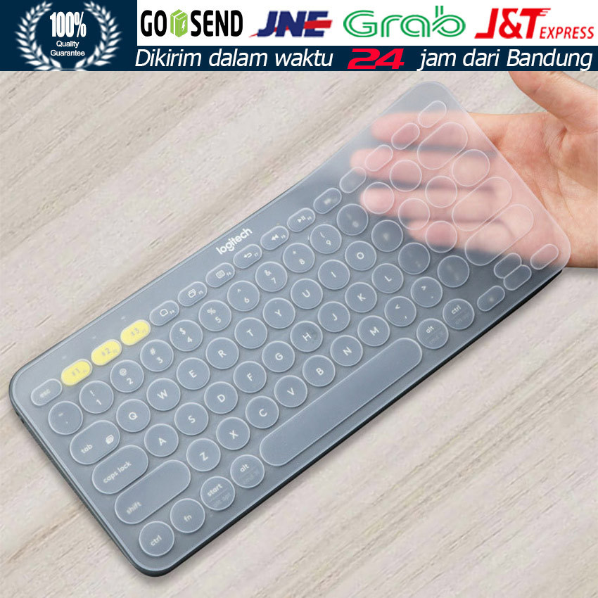 Jual Cover Keyboard Silikon Tipis Logitech K380 / Pelindung Keyboard ...
