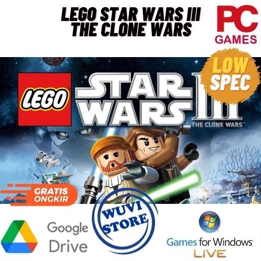 Jual Game PC LEGO Star Wars III The Clone Wars | GAME PC Ringan Full ...