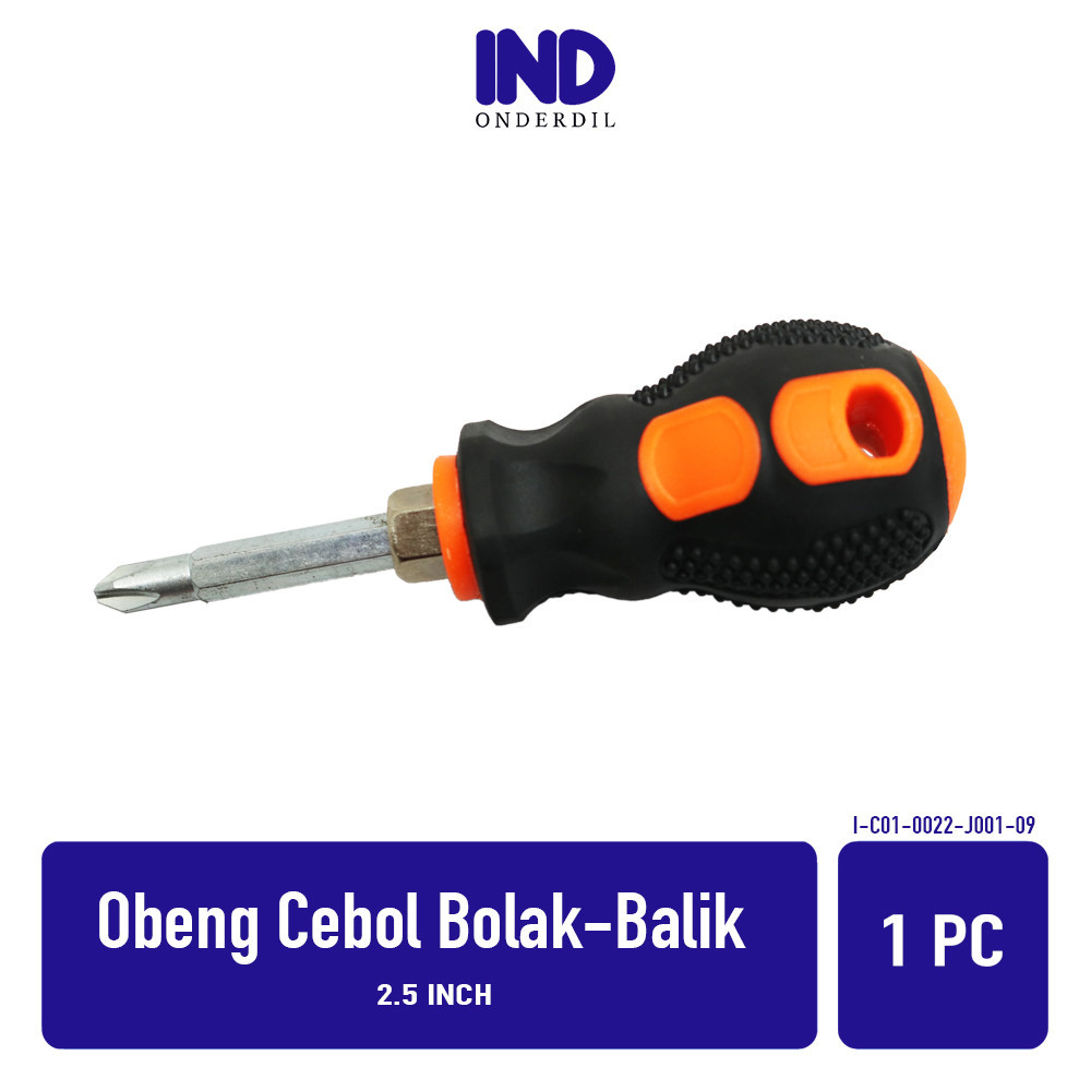 Jual Obeng Cebol Bolak Balik 2.5Inch 2.5 Inch Inchi Mini Bogel Kecil ...
