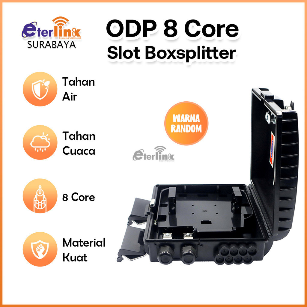 Jual NEW!!! ODP 8 Core Model Box // Splitter Kosongan DoubleLock Warna ...