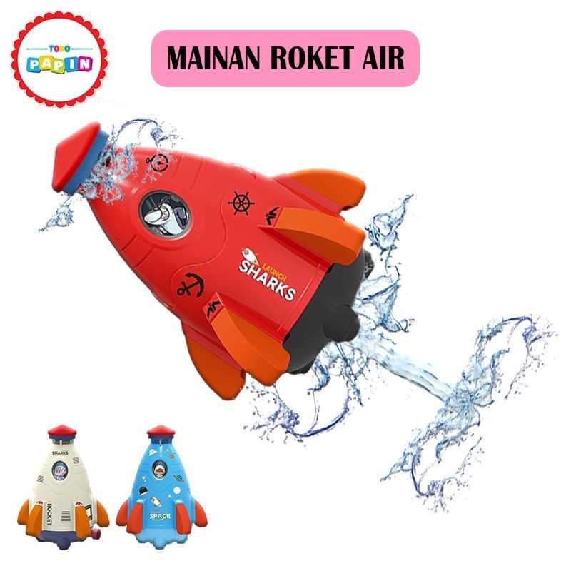 Jual TokoPapin Mainan Anak Roket Air Flying Water Jet Sprinkler ...