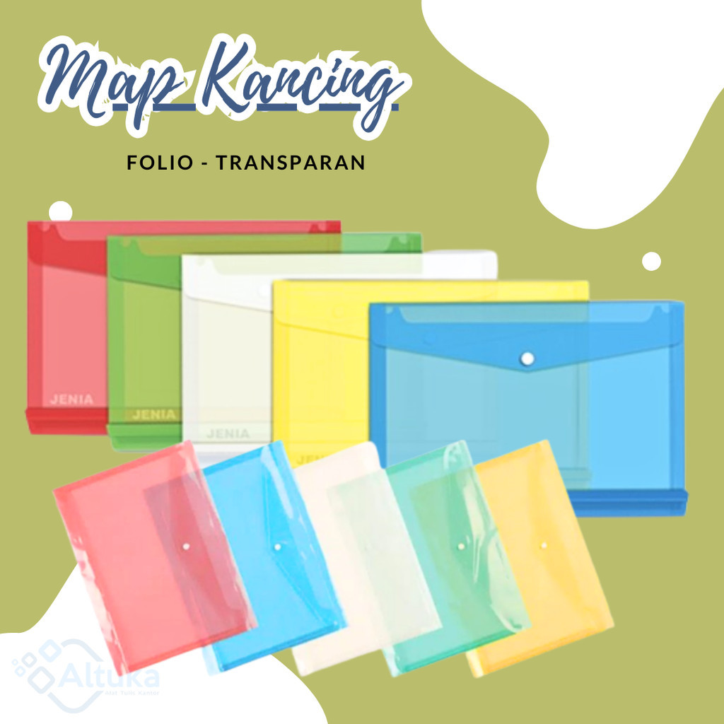 Jual Map kancing plastik map folder | Shopee Indonesia