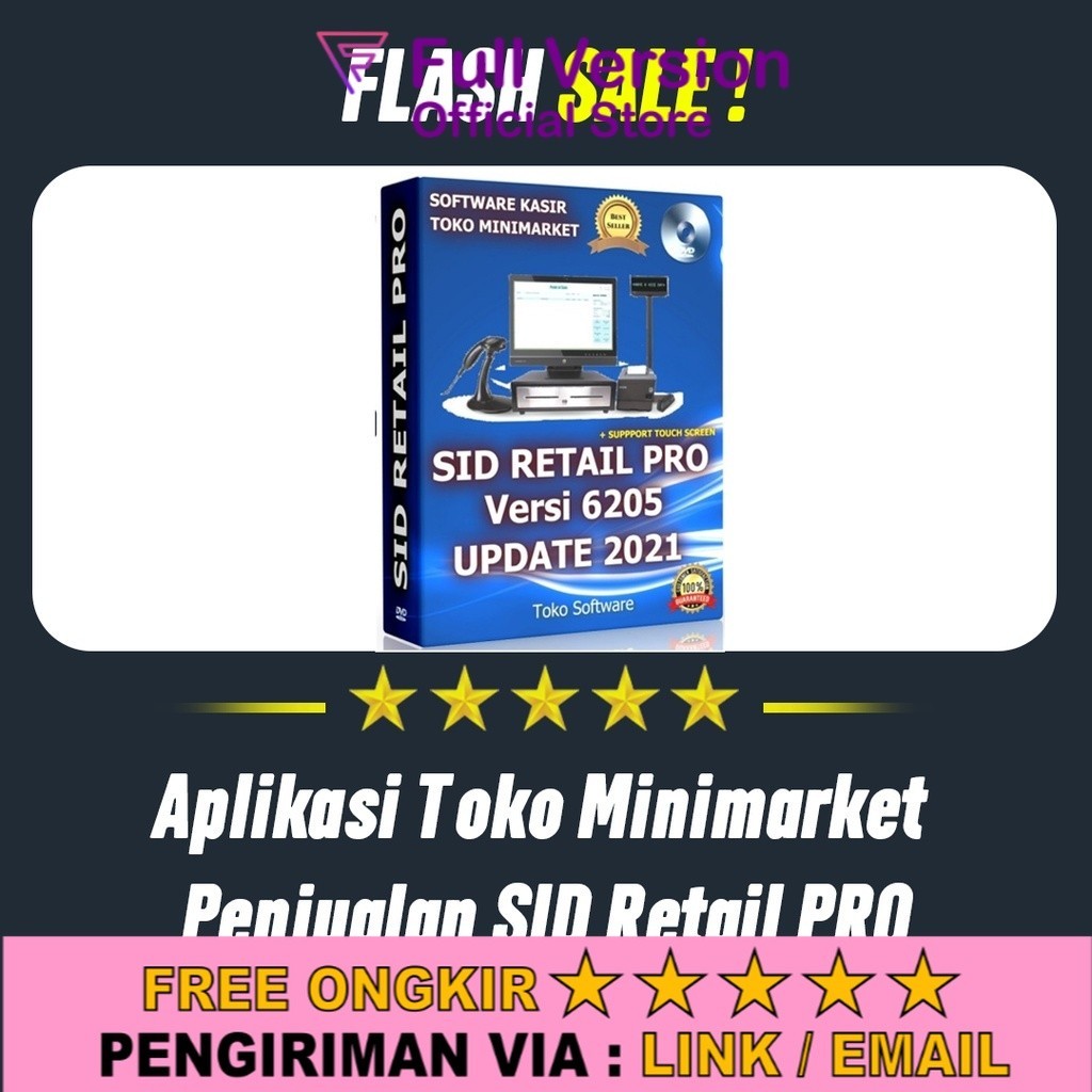 Jual Aplikasi Toko Minimarket Penjualan SID Retail PRO Full Version Terbaru Premium Lifetime ...