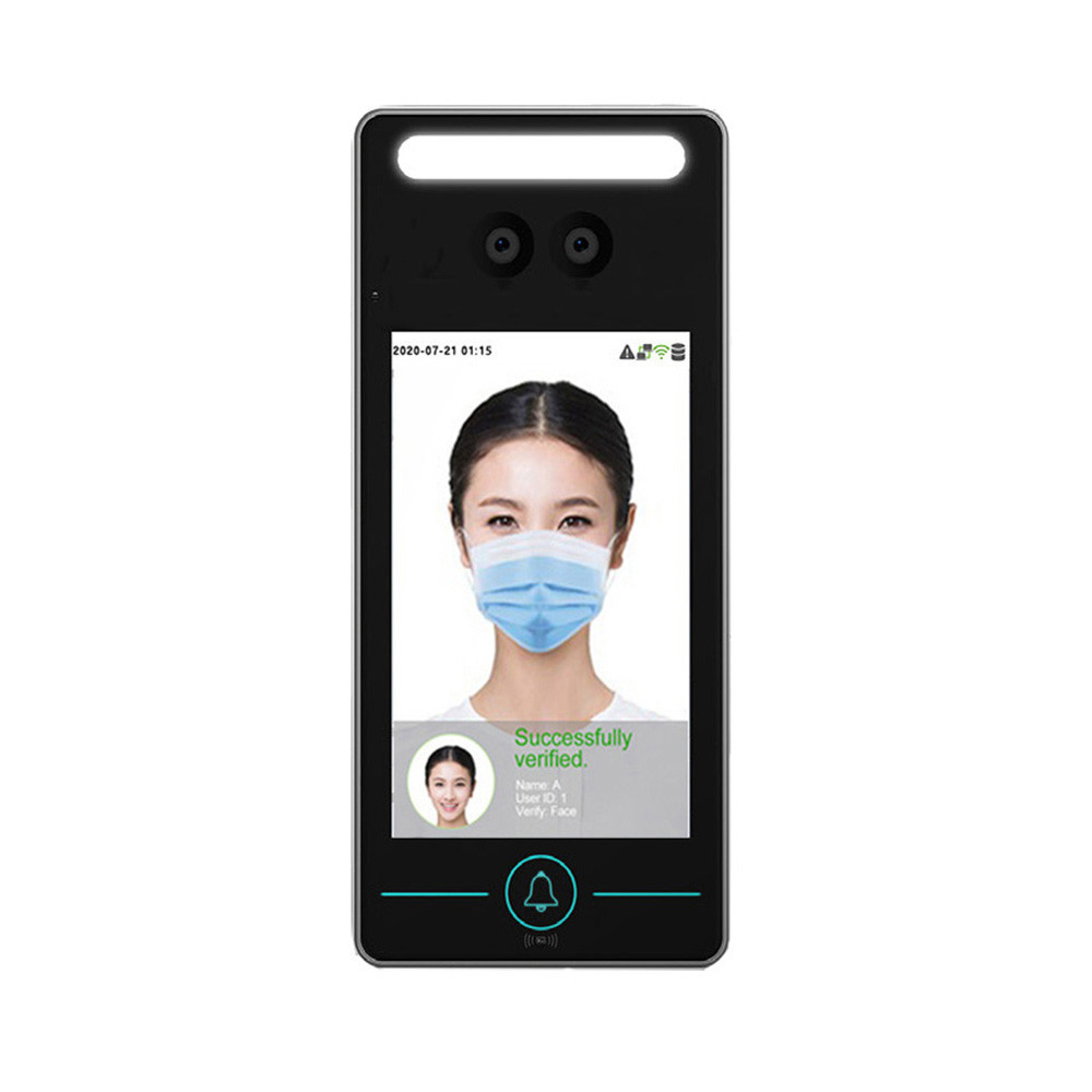 Jual ZK Xface320 TCP/IP Dynamic Face Facial Recognition RFID Card Door ...