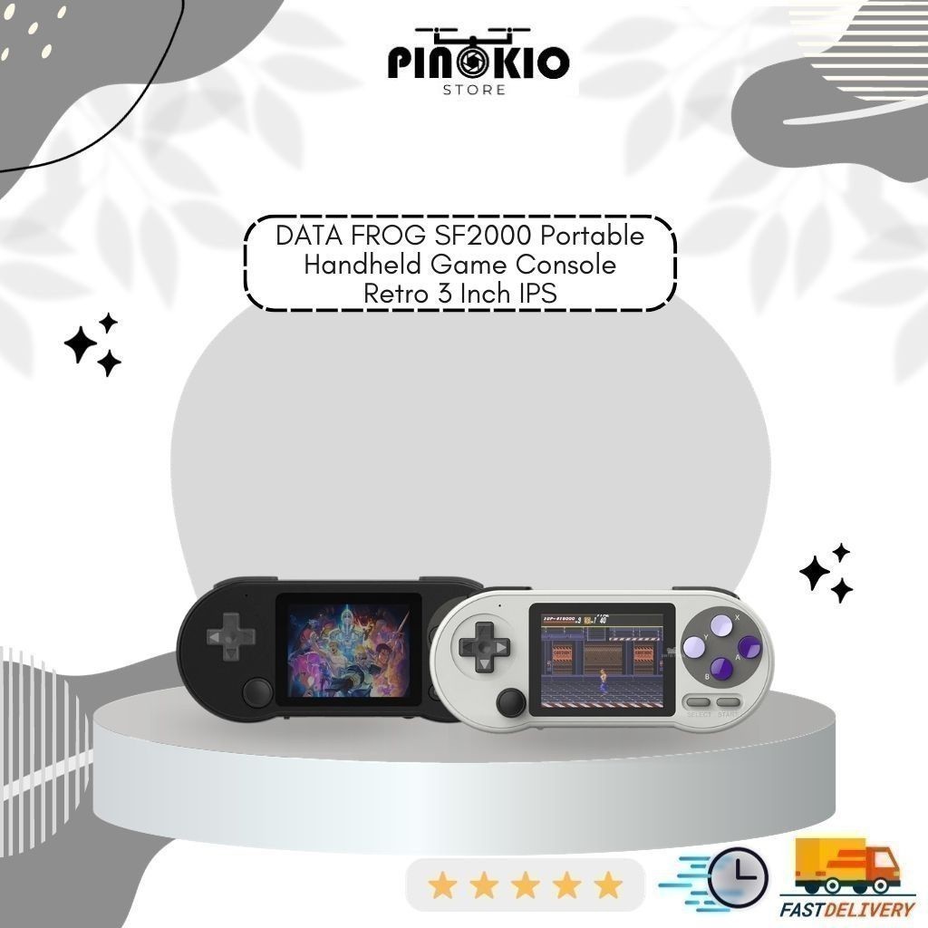 Jual 841 DATA FROG SF2000 Portable Handheld Game Console Retro 3 Inch IPS | Shopee Indonesia