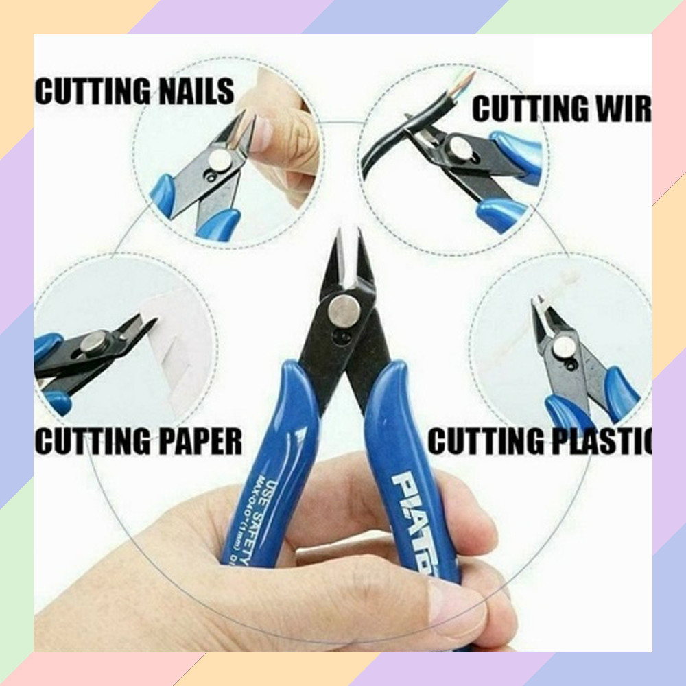 Jual PK08 Tang PEMOTONG KAWAT Tang Lancip Kabel Plato Mini Plier Wire ...