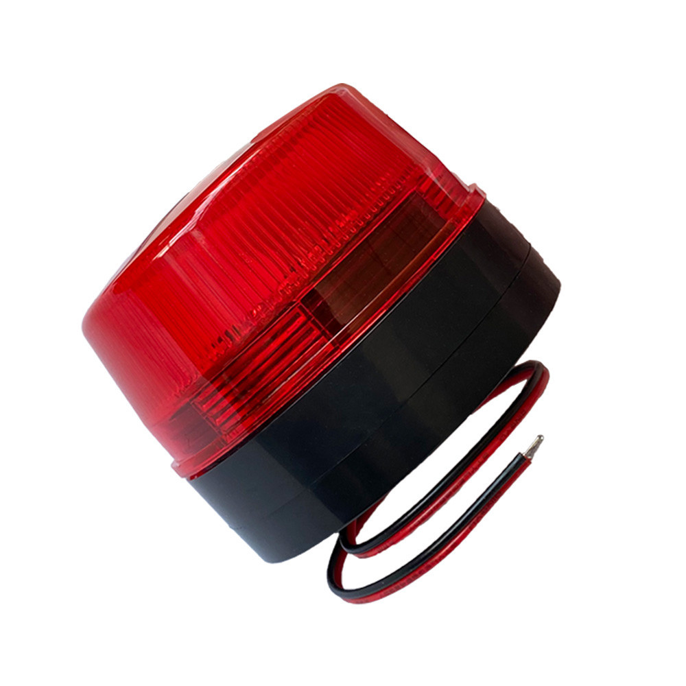 Jual Red Strobe Warning Light 12v 24v 220v Flashing Beacon Led ...