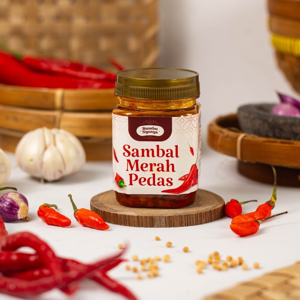 Jual SMOOTHIEMAMA Sambal Merah Pedas Ala Rumahan 200g Halal | Shopee ...