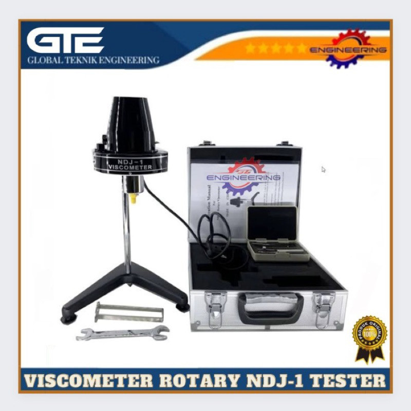 Jual Rotary Viscometer NDJ1 Analog Viscosity Tester Viskometer NDJ-1 ...