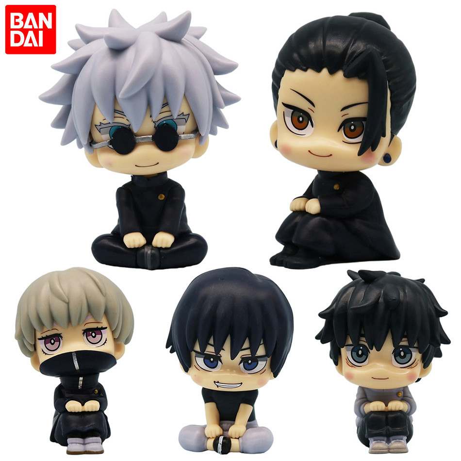 Jual Anime Cute Fushiguro Toji Jujutsu Kaisen Figure Gojo Satoru Action ...