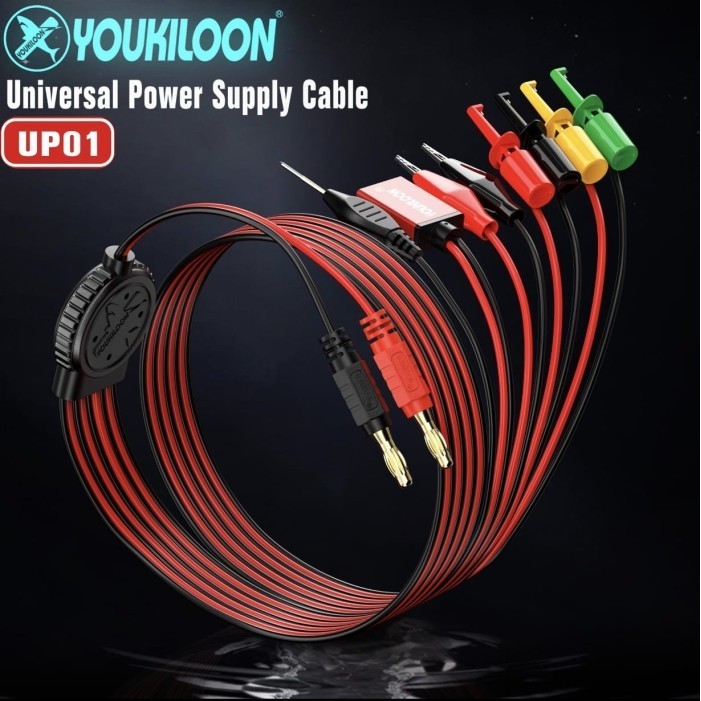 Jual Kabel Power Supply untuk Servis HP Laptop Multi Interface Banana ...
