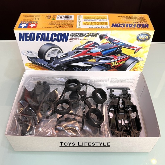 Jual Mainan Rakit Mobil Tamiya Mini 4WD - Neo Falcon (ORIGINAL ...