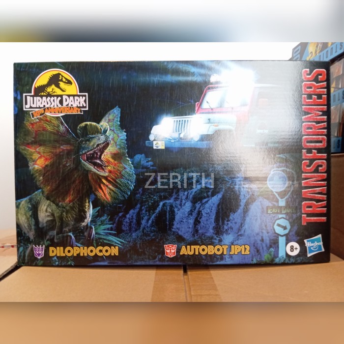 Jual Hasbro Transformers Collaborative X Jurassic Park Dilophocon & JP12 | Shopee Indonesia