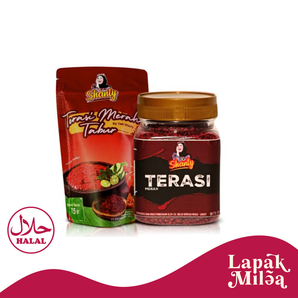 Jual Terasi Merah Tabur By Teh Shanty | Shopee Indonesia