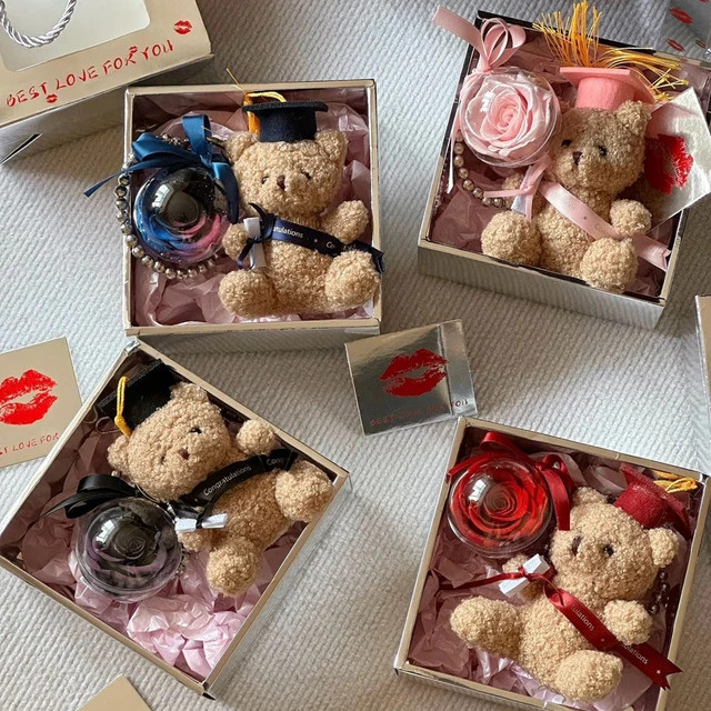 Jual Curly Graduation Teddy Bear Doll | Beruang Boneka Lucu Senat ...