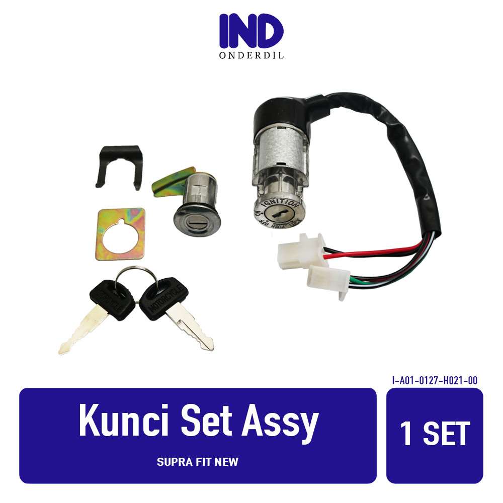 Jual Kunci Kontak Set Plus Jok Supra Fit New Baru Key Assy Asy Set Jog ...