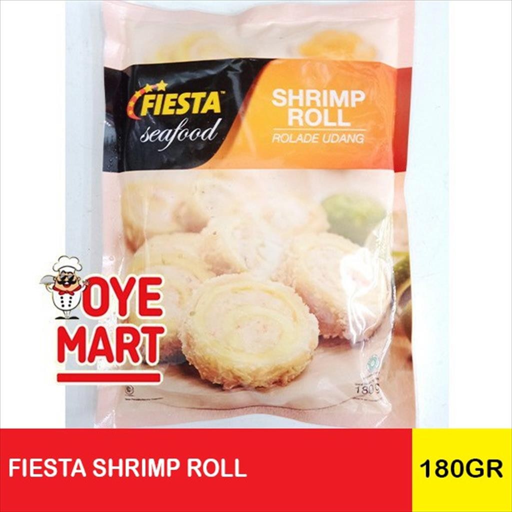 Jual FIESTA SHRIMP ROLL 180GR ROLADE UDANG | Shopee Indonesia