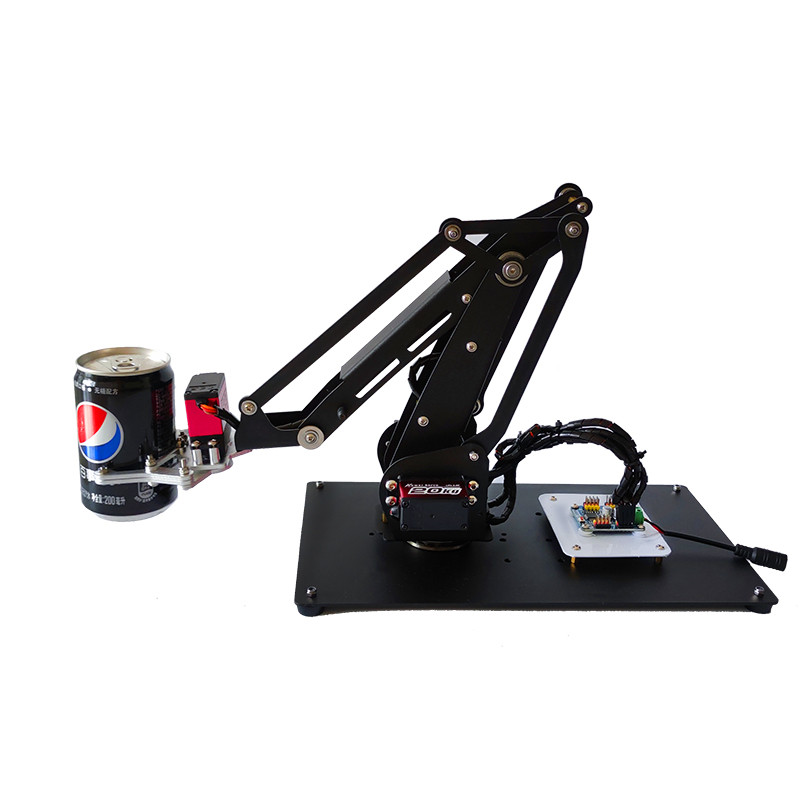 Jual Assembled 4 Dof Robotic Arm Arduino with Digital Servos, Parallel ...