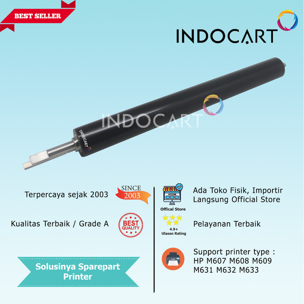Jual Lower Fuser Pressure Roller-HP M607 M608 M609 M631 M632 M633 ...