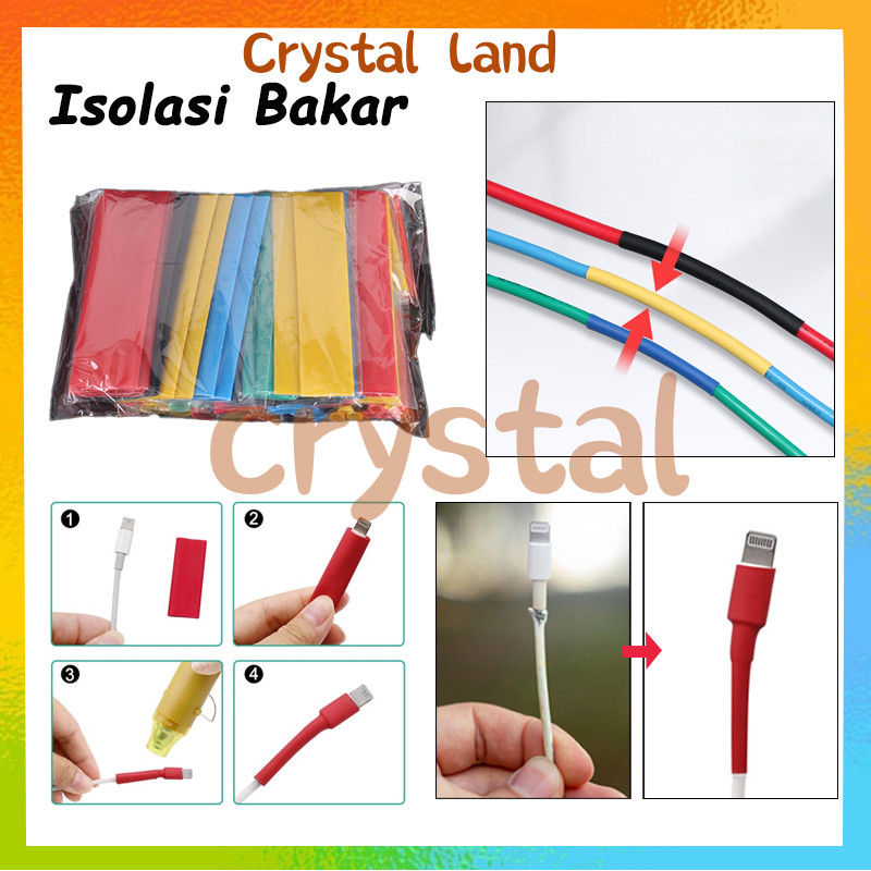 Jual Heat Shrink Kabel Bakar Konektor Penyambung Kabel Isolasi Bakar ...