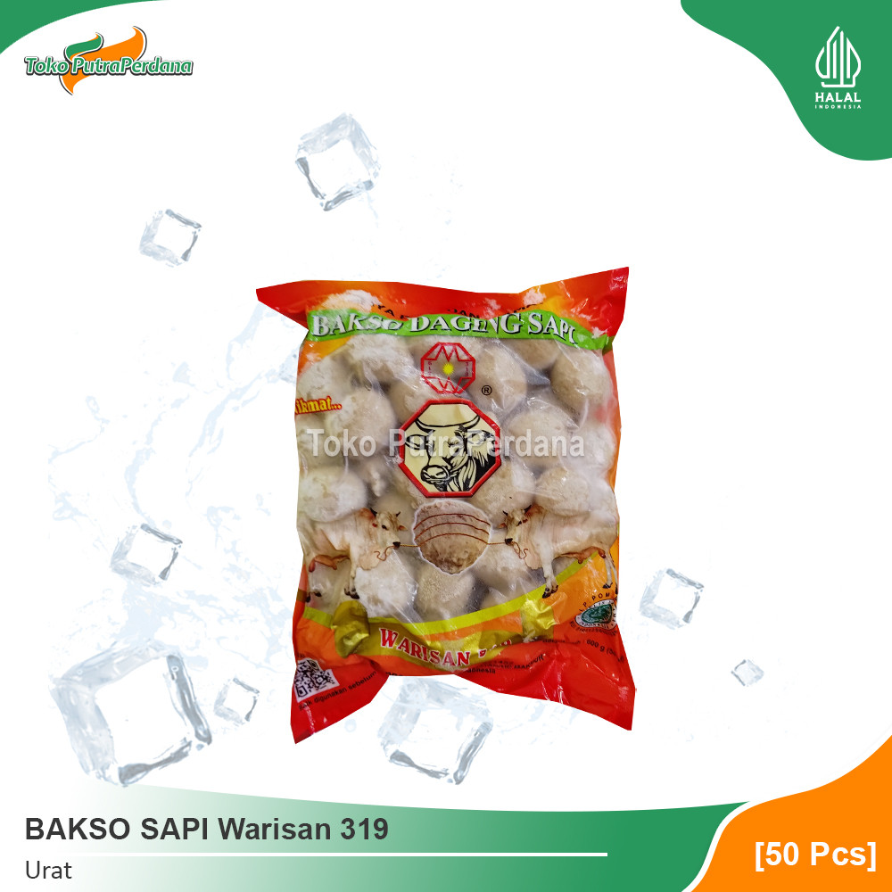 Jual BAKSO SAPI Warisan 319 Urat (50 Pcs) | Shopee Indonesia
