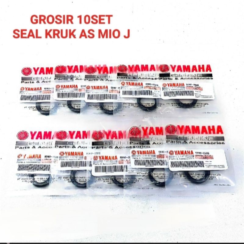 Jual Grosir (10 PCS) Seal Sil Kruk As kiri Mio J Mio GT Fino fi Soul GT Mio M3 Xeon Gt 54p ...