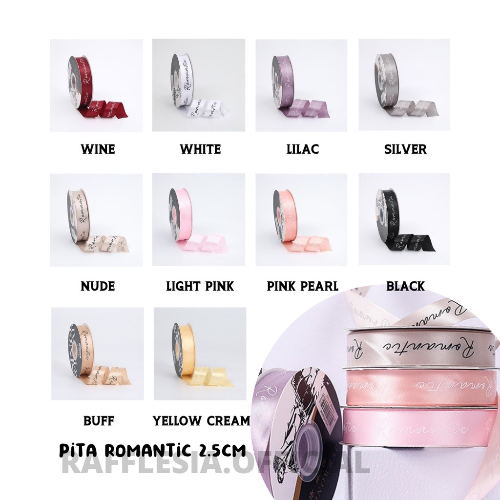 Jual PITA MOTIF ROMANTIC LEBAR 2.5CM (ECER PER METER) IMPORT PREMIUM ...