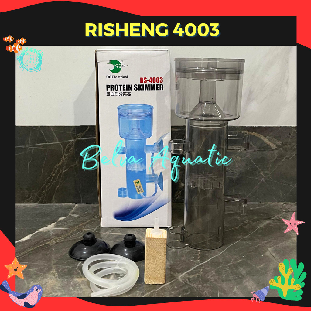 Jual Risheng RS 4003 Akrilik Protein Skimer Skimmer Aquarium Ikan Air ...