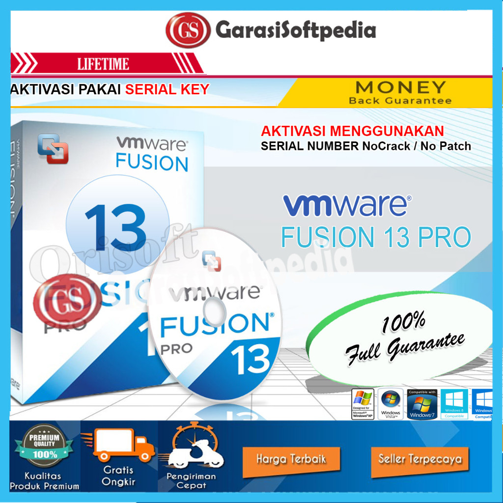 Jual Software [MacWin] VMware Fusion 13 Pro - VMware Workstation Pro 17 ...