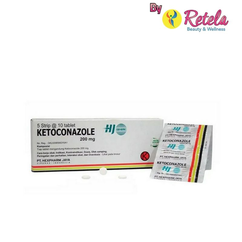 Jual KETOCONAZOLE 200MG 1 STRIP 10 TABLET (Gen-Promed) | Shopee Indonesia