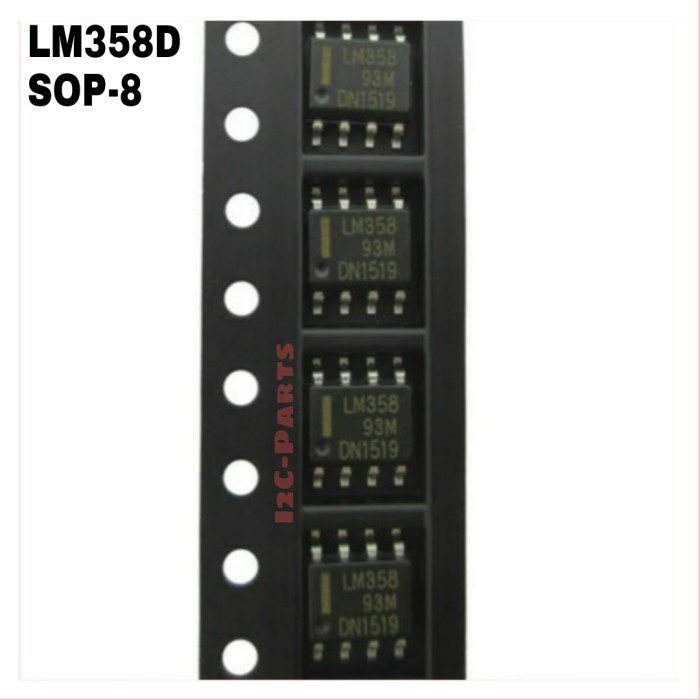 Jual SMEStore LM358 SMD LM358D SOP8 LM358DR Dual Operational Amplifier Sop-8 Op-Amp | Shopee ...