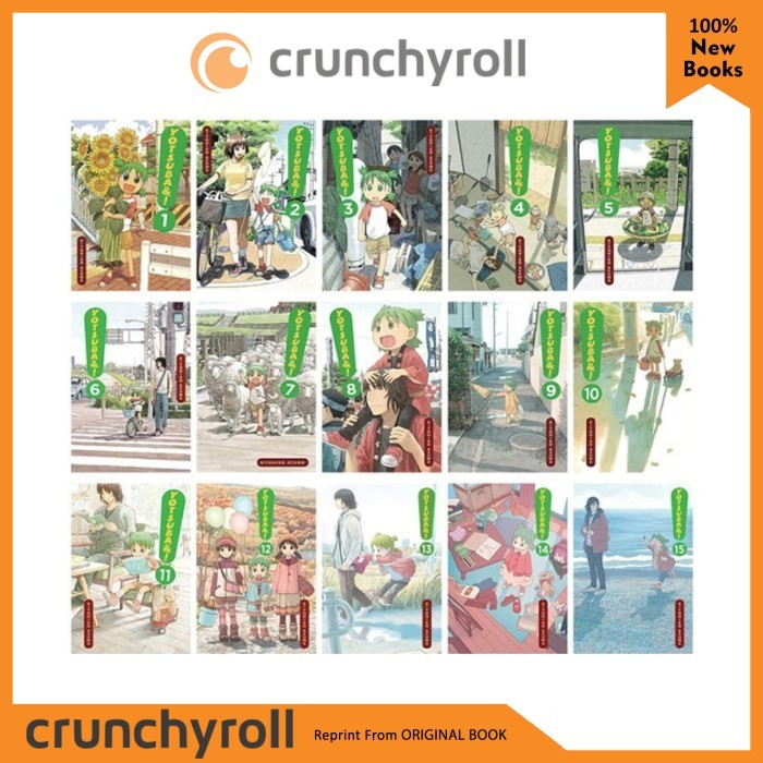 Jual Komik Yotsuba&! (Vol.1-15) by Kiyohiko Azuma (English) | Shopee ...