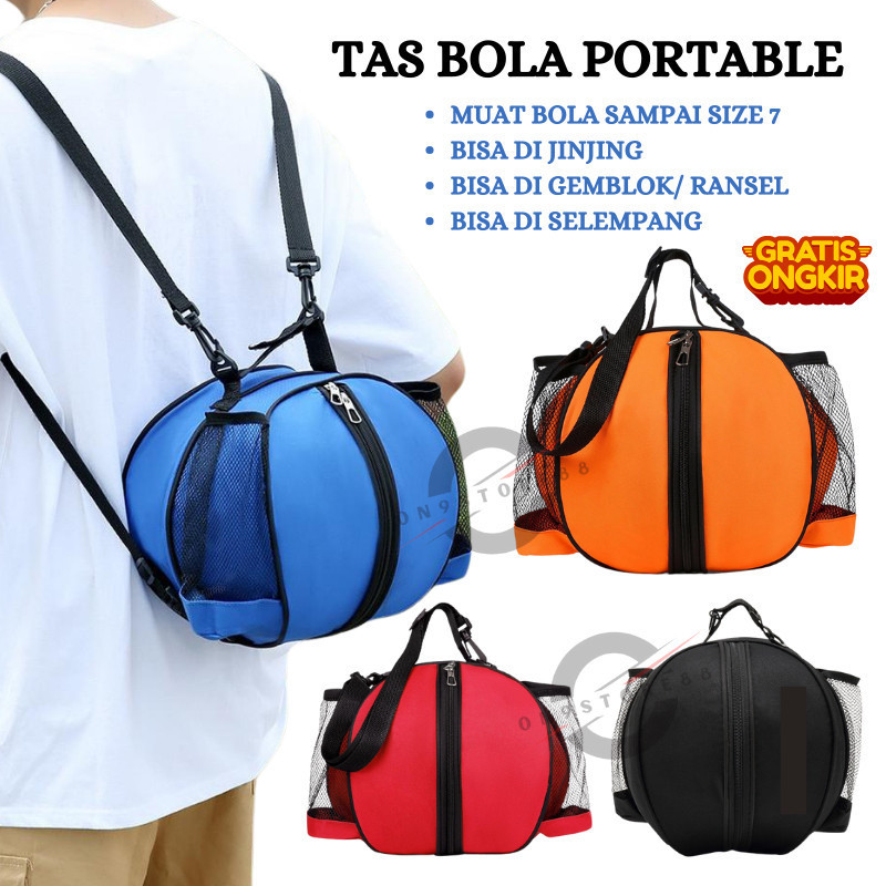 Jual Tas Bola / Tas Olahraga /Ball Bag Basket Volley Futsal Kansa ...