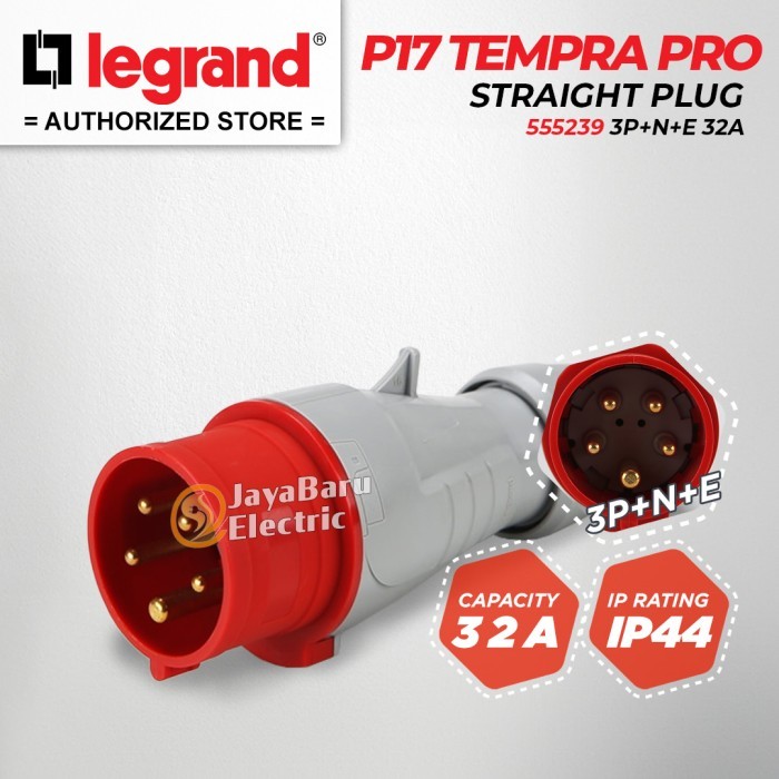 Jual Legrand Paket 1 Set Plug Surface Mounting Socket 3P+N+E / 5 Pin 32A - Plug | Shopee Indonesia