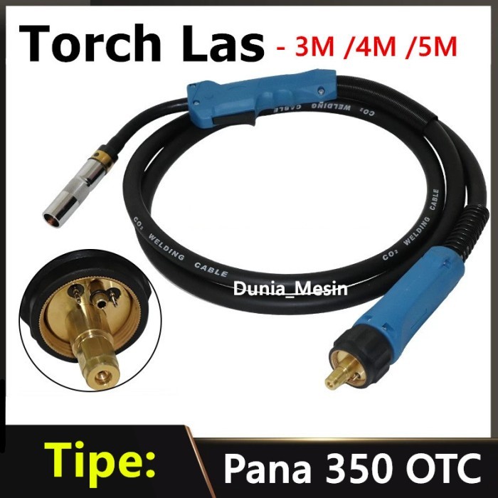 Jual Torch Stang MIG 350 Las Tipe OTC Pana 350 Stang Las CO2 Panjang 3M ...