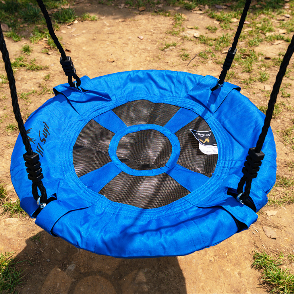 Jual 60CM 23inch Outdoor Kids Playground Swing Set Saucer Rotate Tree ...