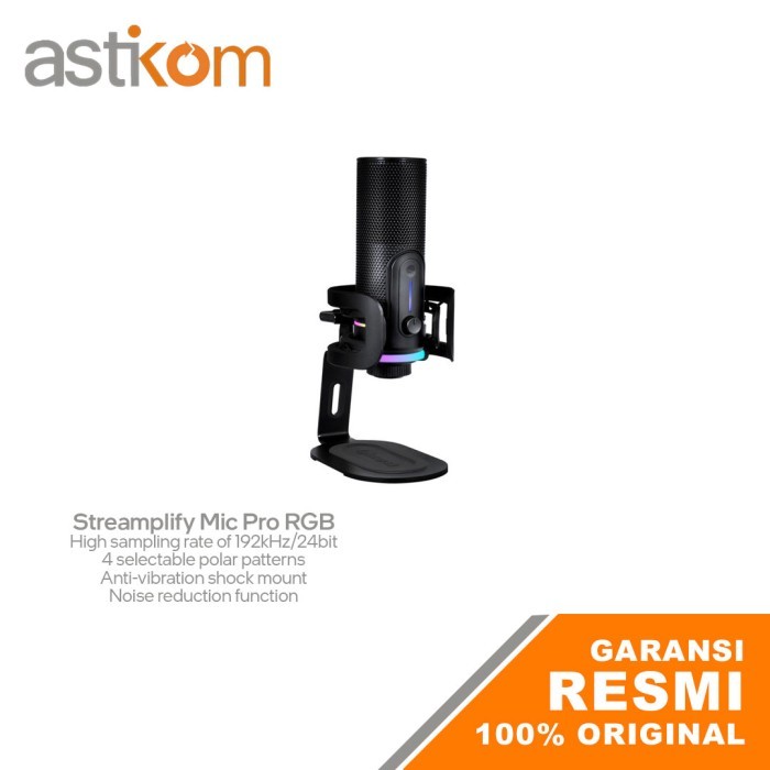 Jual Gaming Microphone Streamplify Mic Pro RGB Streaming (MIC PRO-192 ...