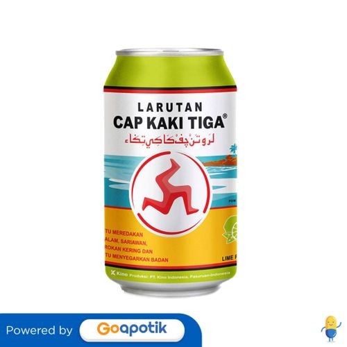 Jual Cap Kaki Tiga Larutan Penyegar Jeruk Nipis 320 Ml Botol | Shopee Indonesia
