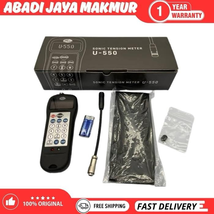Jual Tension UNITTA sonic belt meter U-550 U550 model baru unita GATES ...